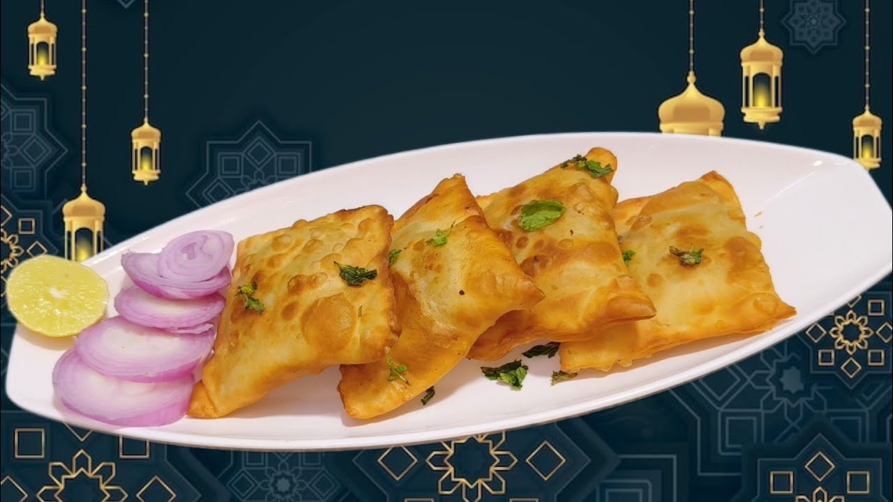 Iftar Special Bawarchi Style Warqi Lukhmi Recipe |Kheeme Ki Warqi ...