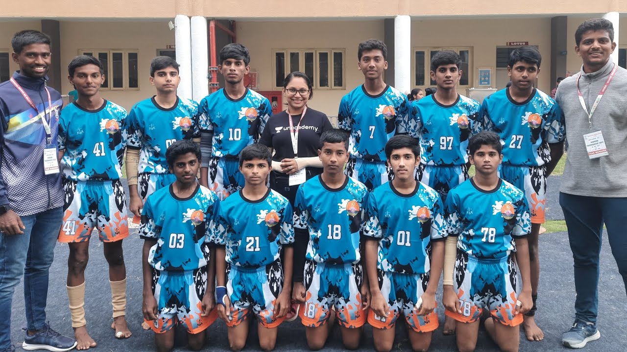 CBSE cluster-VIII Kabaddi tournament 2022 Boys team - YouTube