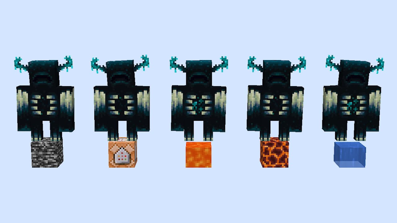 which block can warden hide in? - YouTube