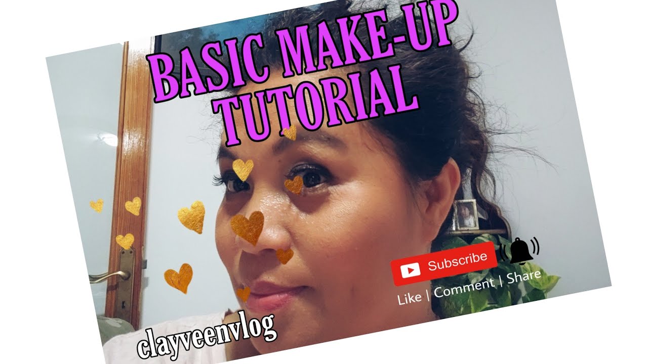 BASIC MAKE UP TUTORIAL - YouTube