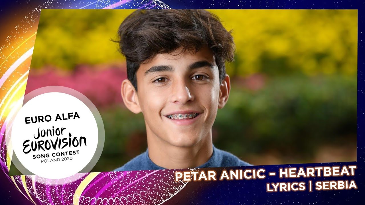 PETAR ANICIC - HEARTBEAT | SERBIA IN JESC 2020 | LYRICS - YouTube