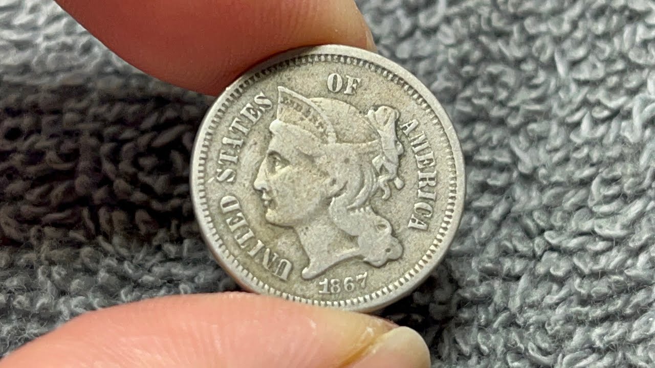 1867 U.S. 3 Cent Nickel Coin • Values, Information, Mintage, History ...