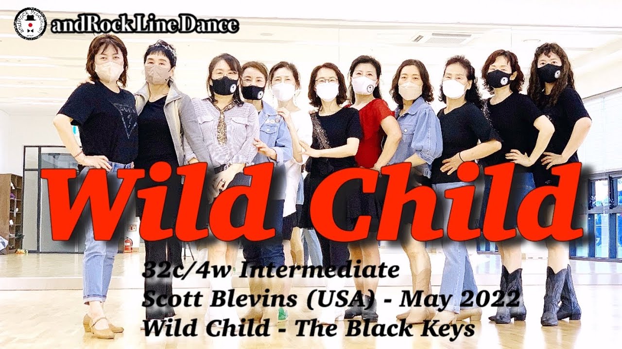 Wild Child Line Dance(Intermediate) - Demo - YouTube