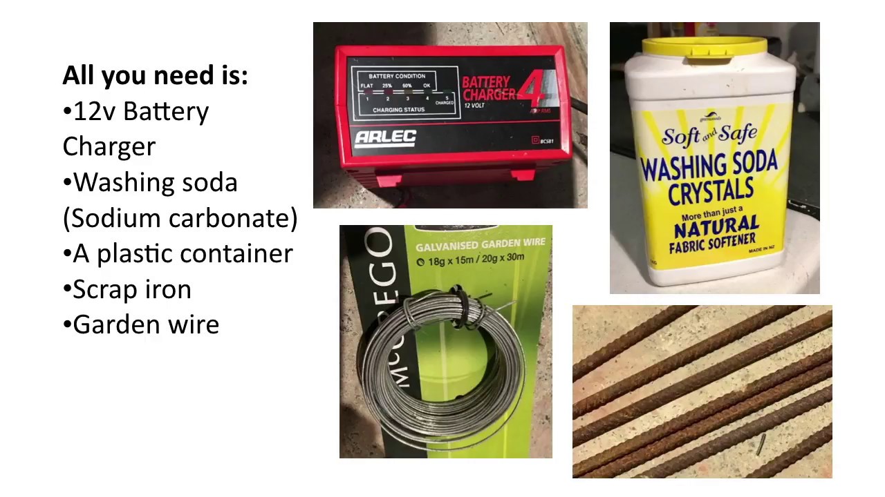 How to quickly and easily restore old rusty tools - YouTube