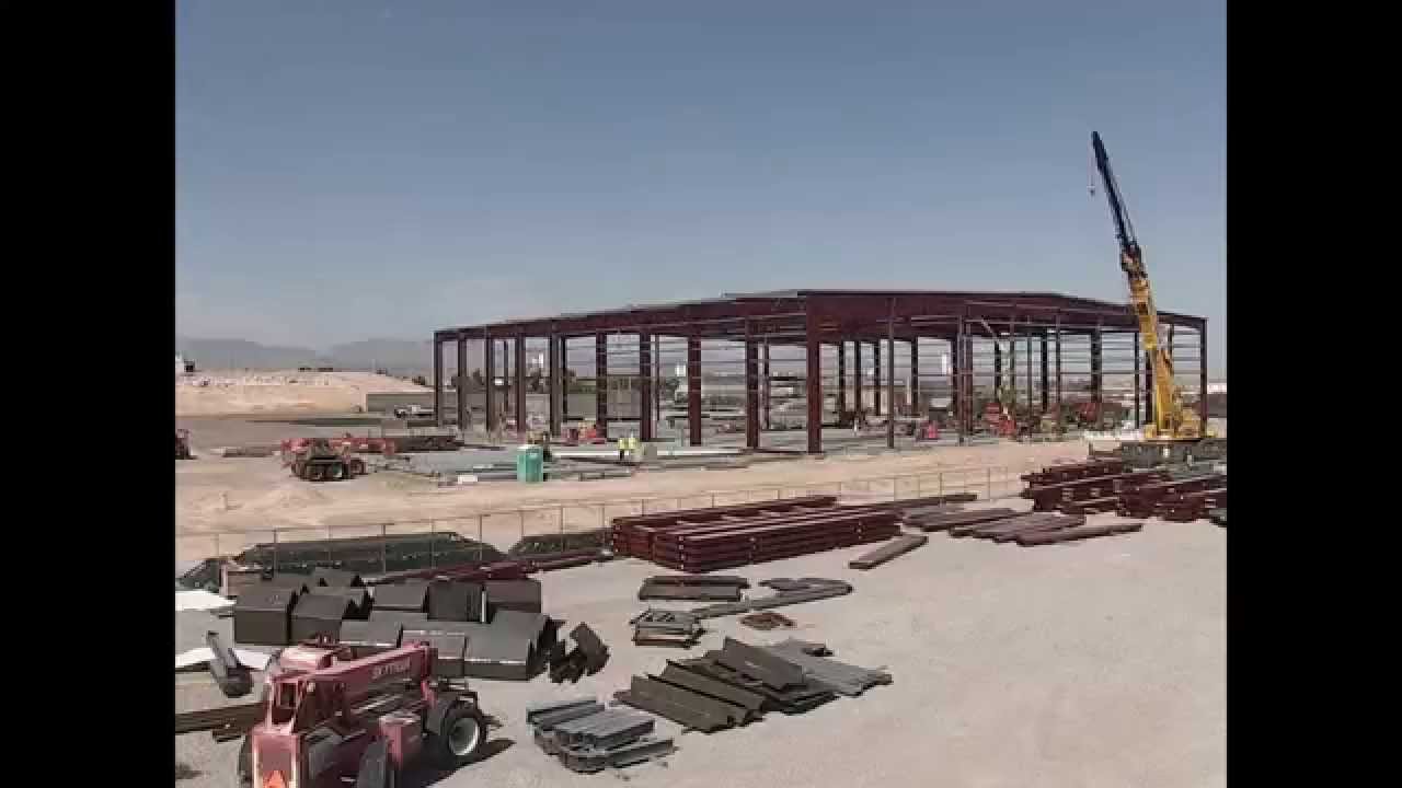 Nevada Recycling Center Construction Progress - YouTube