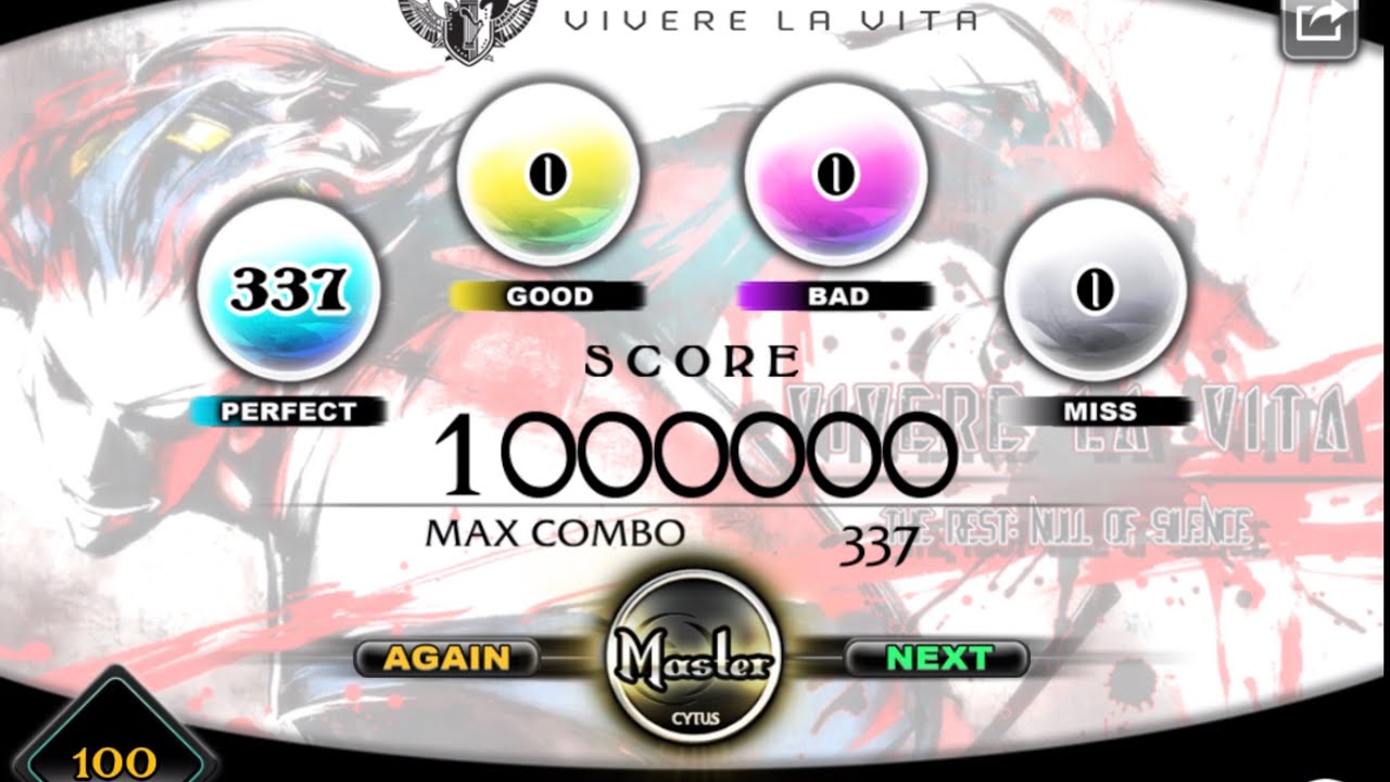 [Cytus] Chapter S: Vivere La Vita The Rest: Null of Silence Easy ...