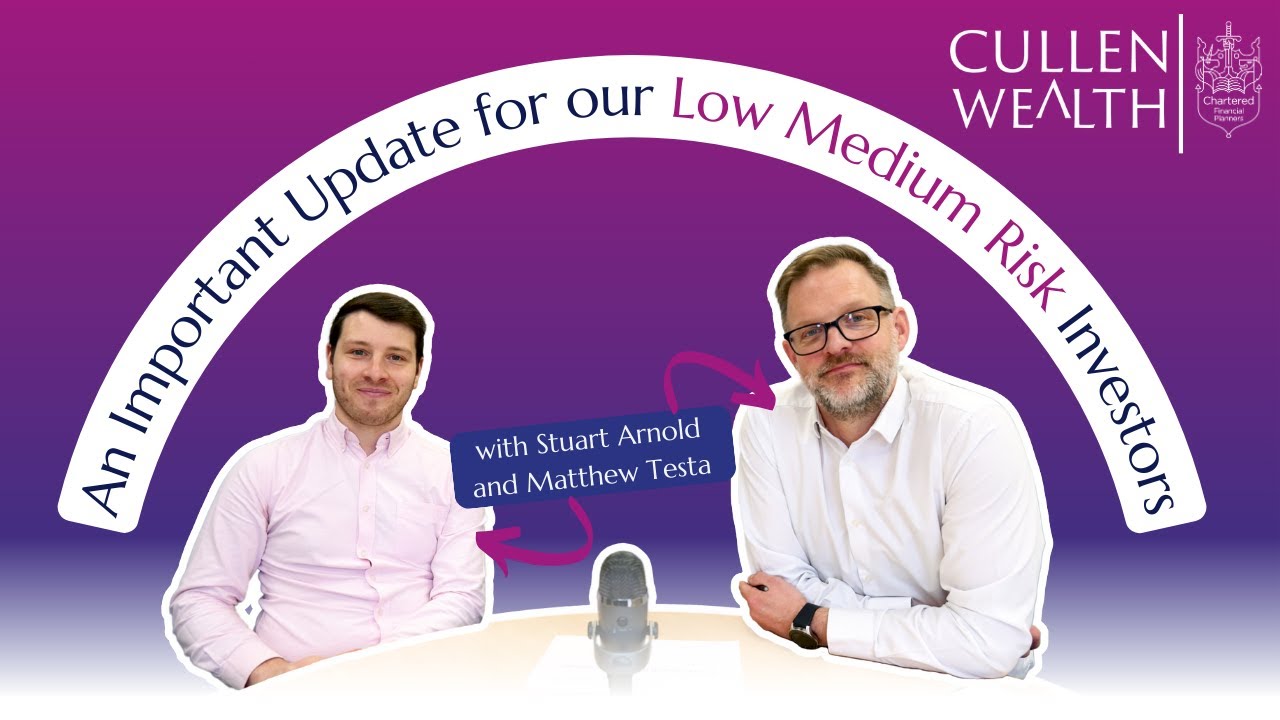 Cullen Wealth Portfolio Recommendations - Risk Profile 05 - Low Medium Risk Investors - YouTube