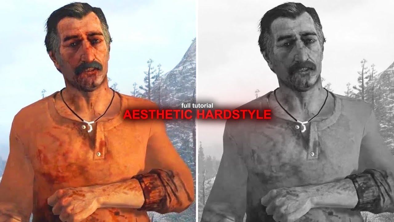 Hard Aesthetic Style Full Tutorial After Effects - YouTube