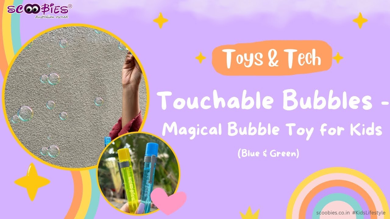 Touchable bubble - YouTube