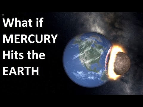 Earth Vs Mercury Collision | Collision Series Episode 2 | Universe Sandbox ² - YouTube