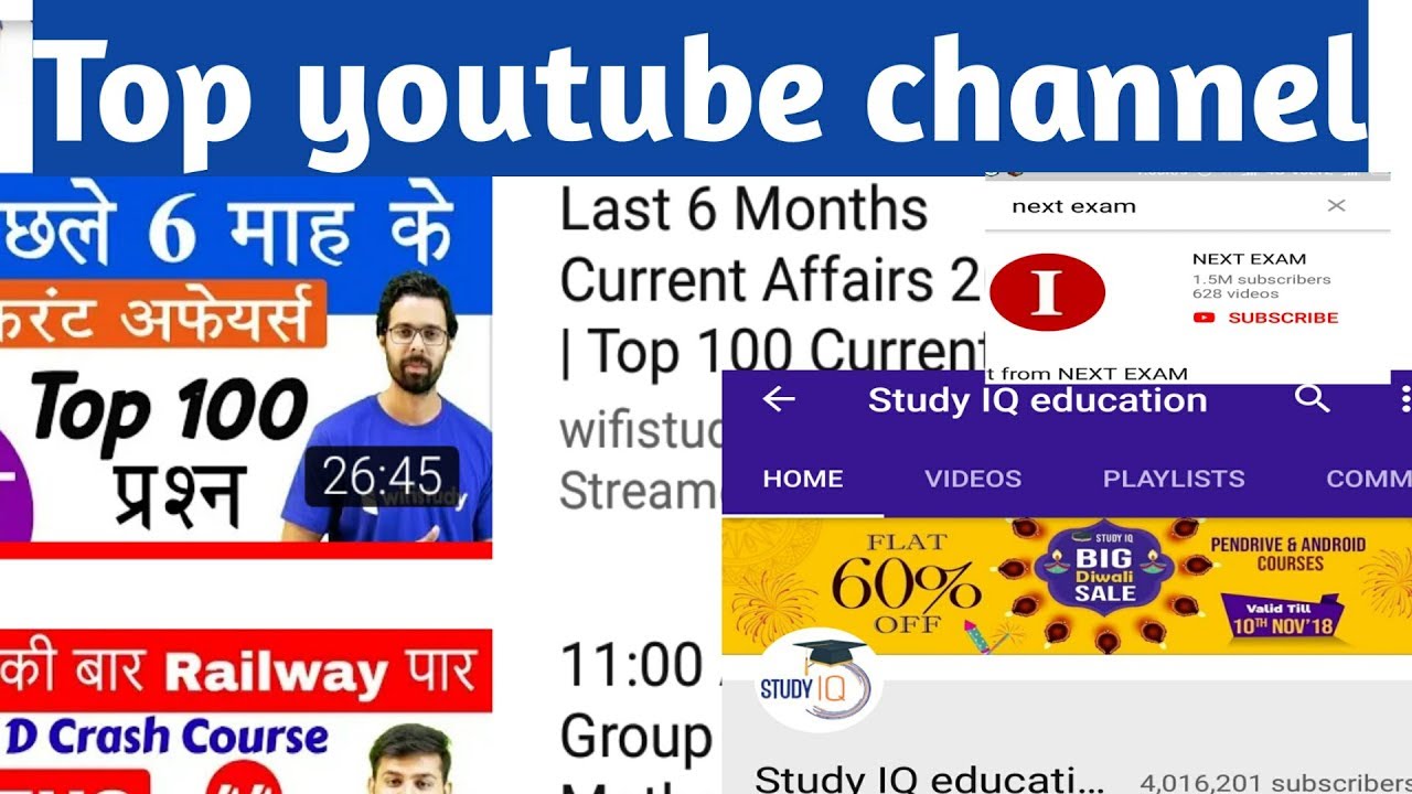 Best STUDY YOUTUBE CHANNEL I UPSC PSC JPSC BPSC BANK SSC की तैयारी करने ...