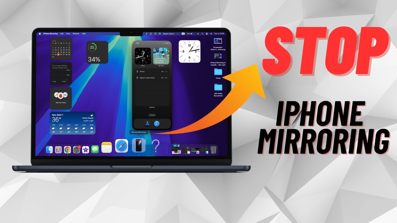 How to Permanently Stop Your Mac from Mirroring iPhone in macOS Sequoia ...