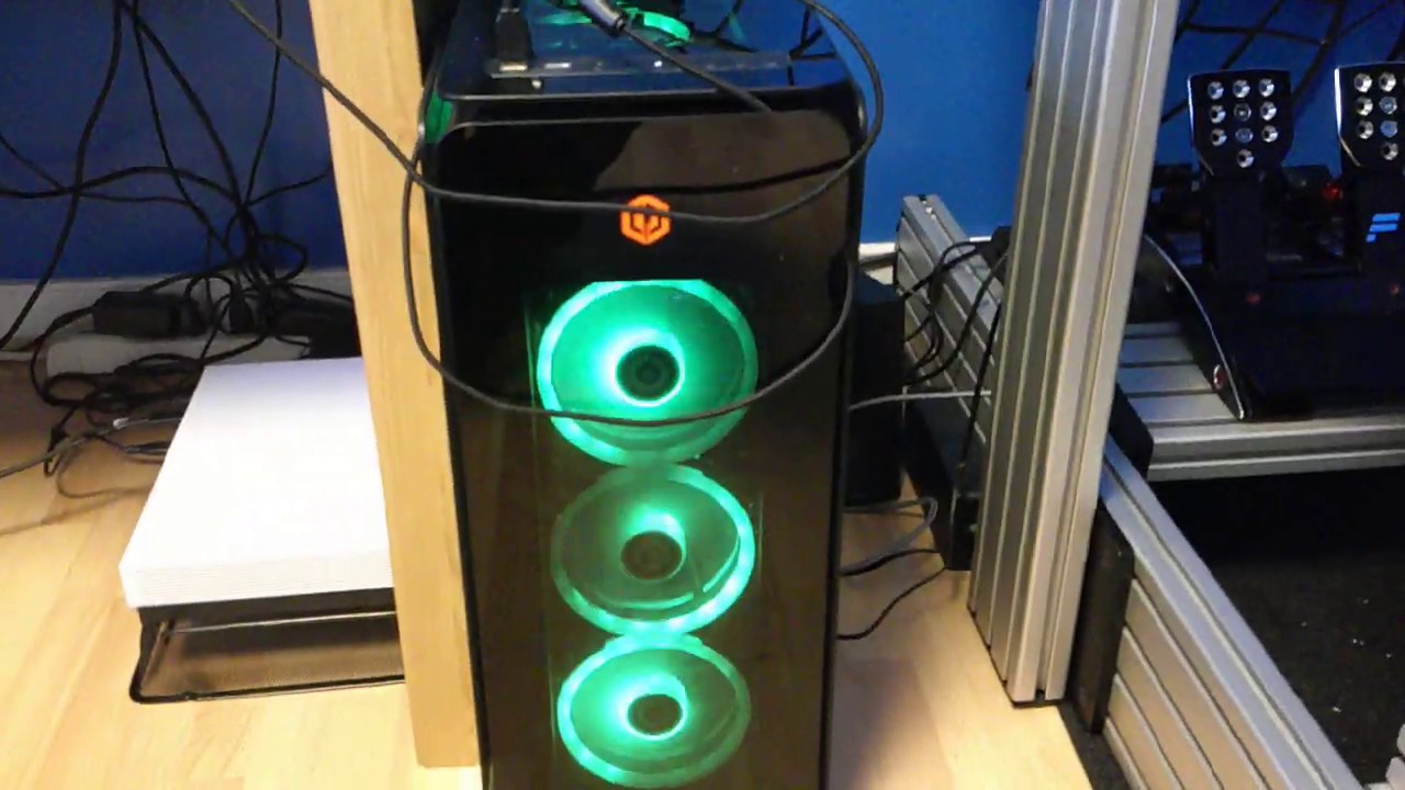 Tour of My New Racing Simulator! Fanatec, Simlab, and Sparco - YouTube