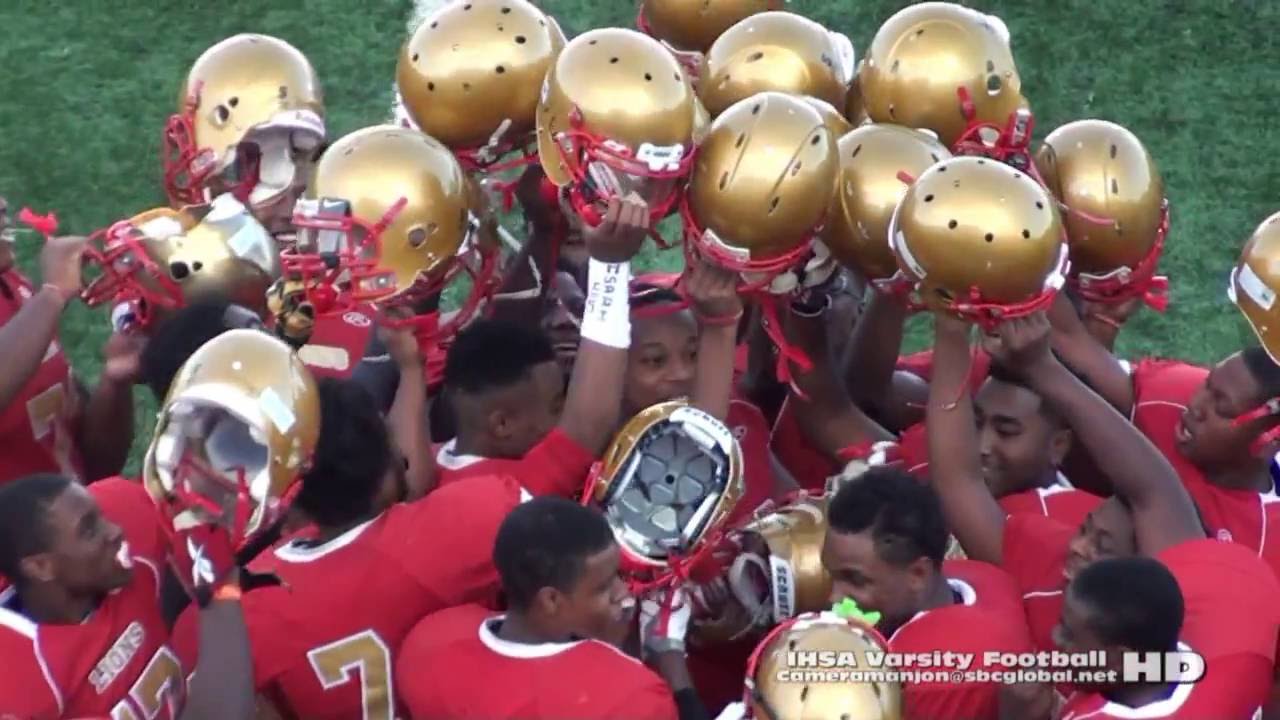4] Dunbar Mightymen@Urban Prep Englewood Lions Varsity Football4 '16 ...