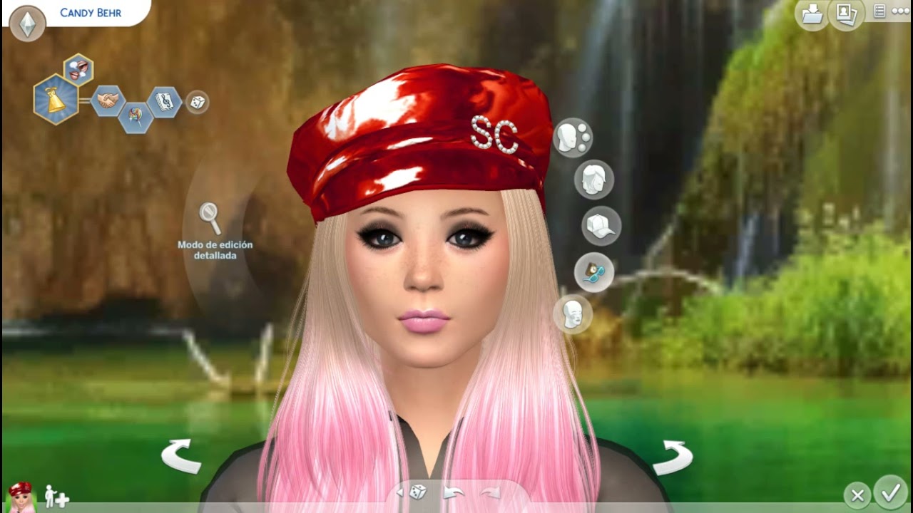 Candy's CAS Test - Sims 4 Custom Character - YouTube