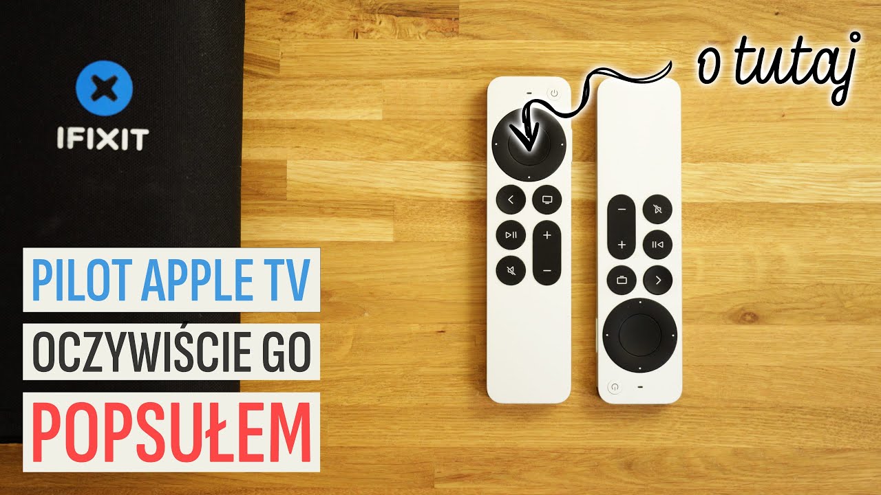 Naprawiamy pilot Apple TV za pomocą zestawu narzędzi iFixit - YouTube