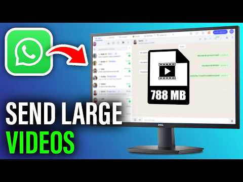 How to send large videos on WhatsApp - PC / Laptop