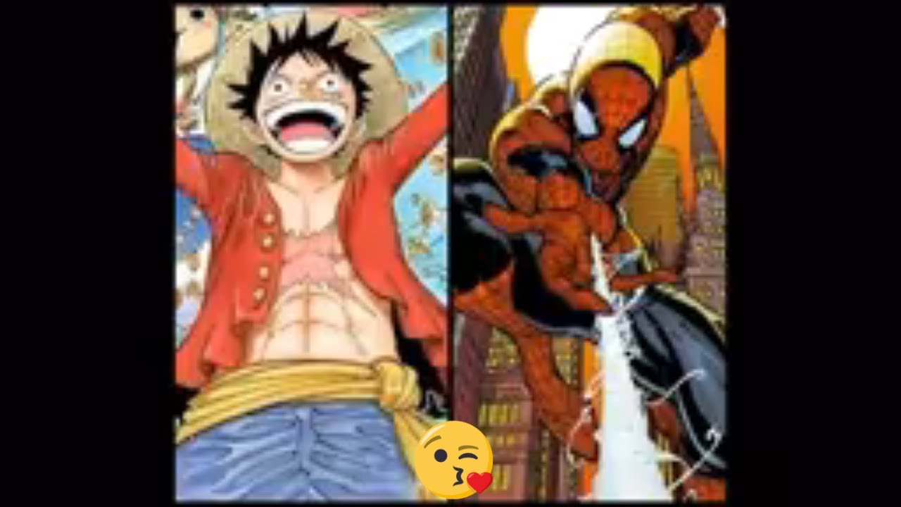 spiderman vs luffy - YouTube