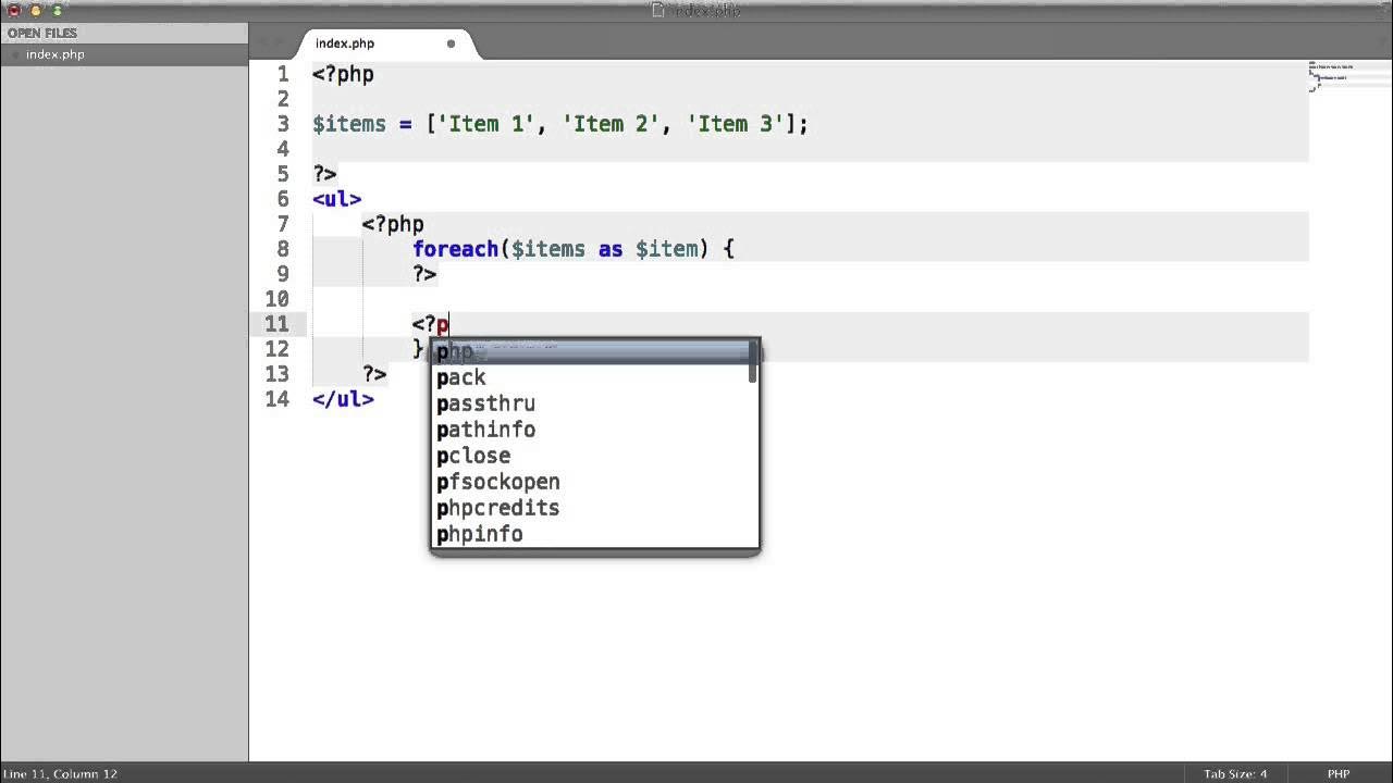 Raw PHP Templating - YouTube