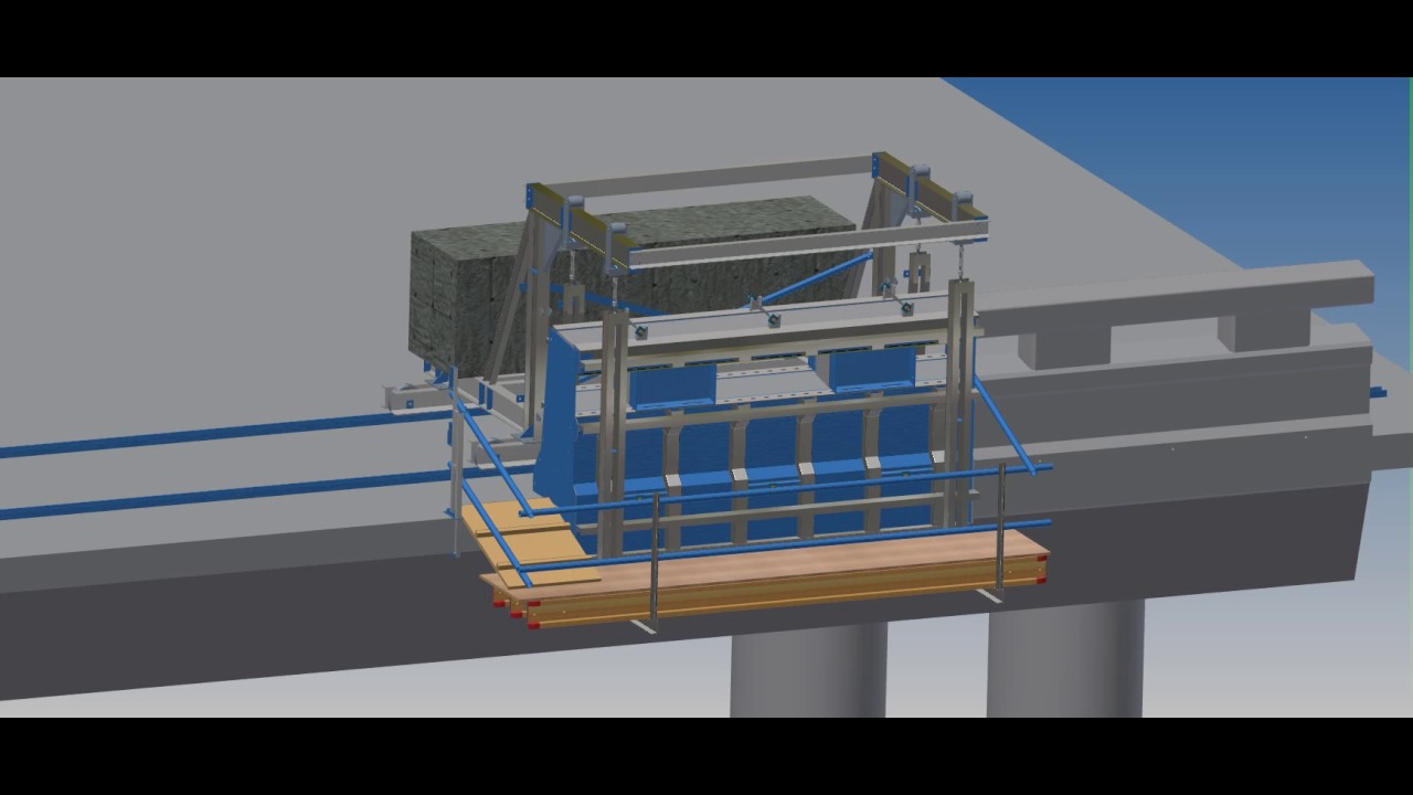 Parapet Shutter Operation - YouTube