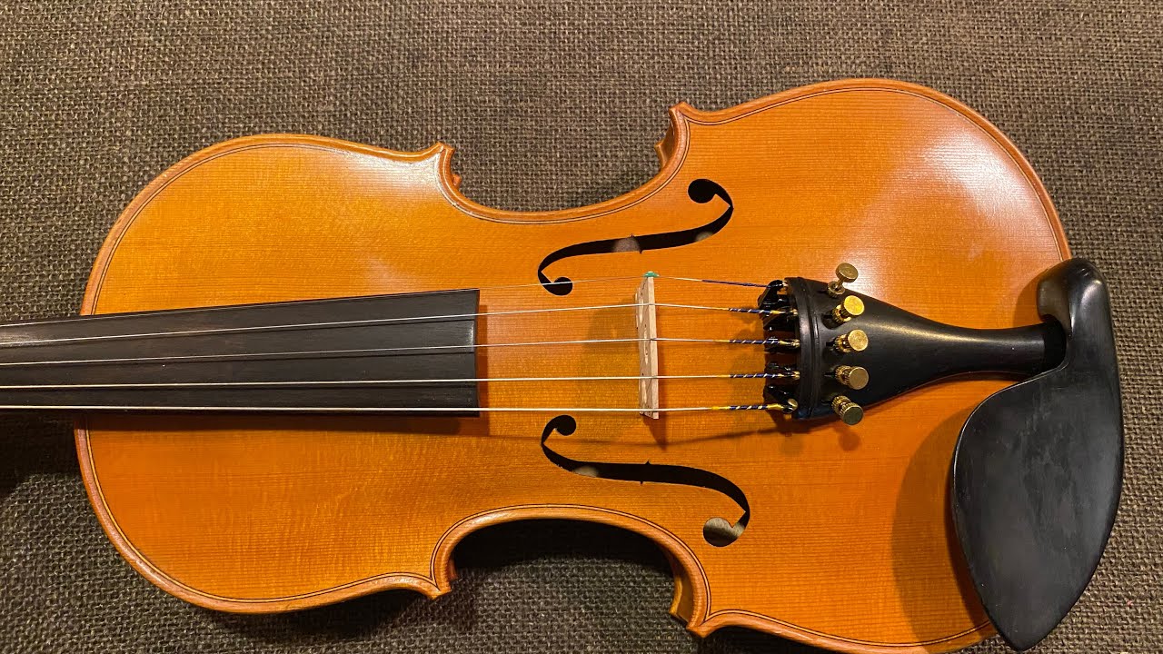 Violin #487-5 Five String violin with Great tone and playability - YouTube
