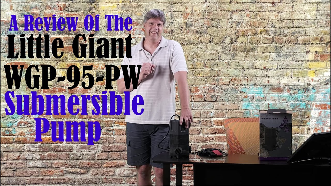 A Review Of The Little Giant WGP-95-PW Pump - YouTube