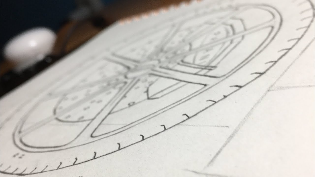 PAGANI WHEEL DESIGN 1 MINUTE DRAWING - YouTube