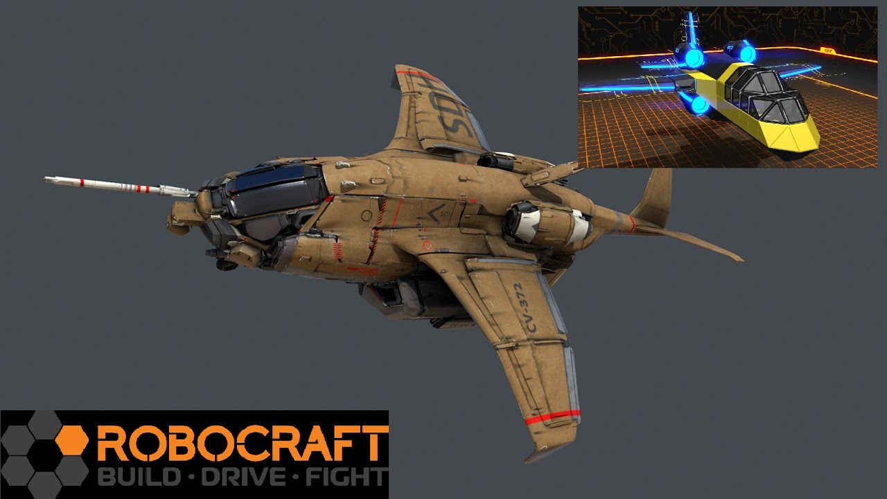 Robocraft Let's Build - airplane - YouTube