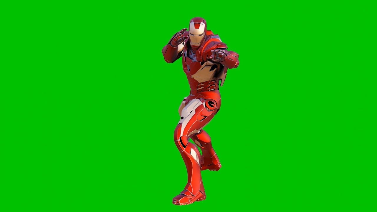 Iron Man fighting move | Green Screen Background - YouTube