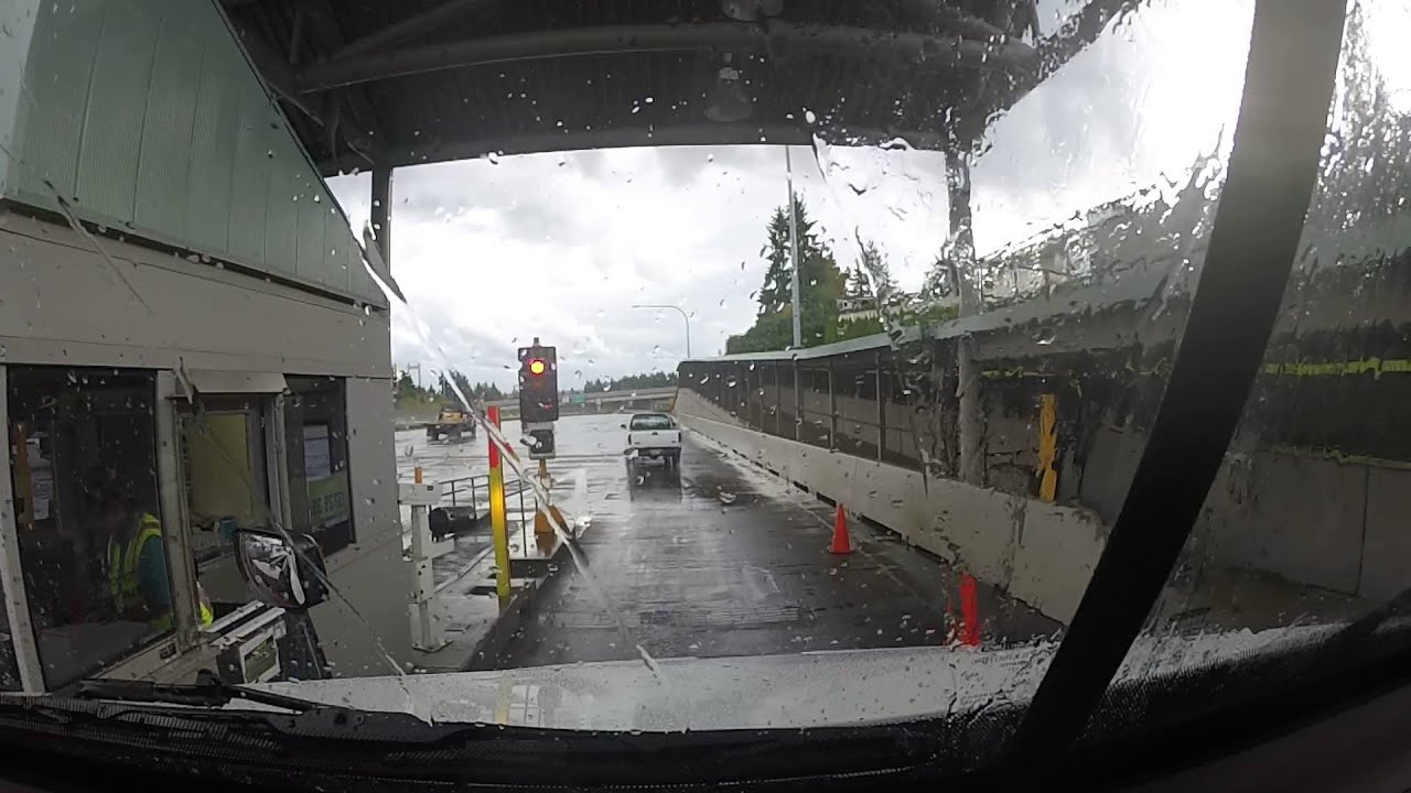 Union Organizer Talks with Toll Booth Agent Tac Narrows Bridge - YouTube