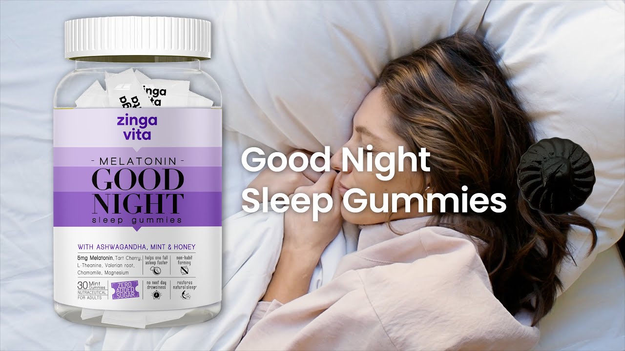 Experience deep, uninterrupted sleep with Goodnight Sleep Gummies by ...