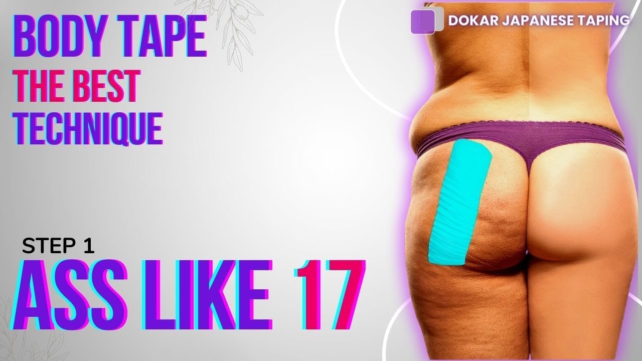 Tape For Beautiful Buttocks Step 1 Youtube