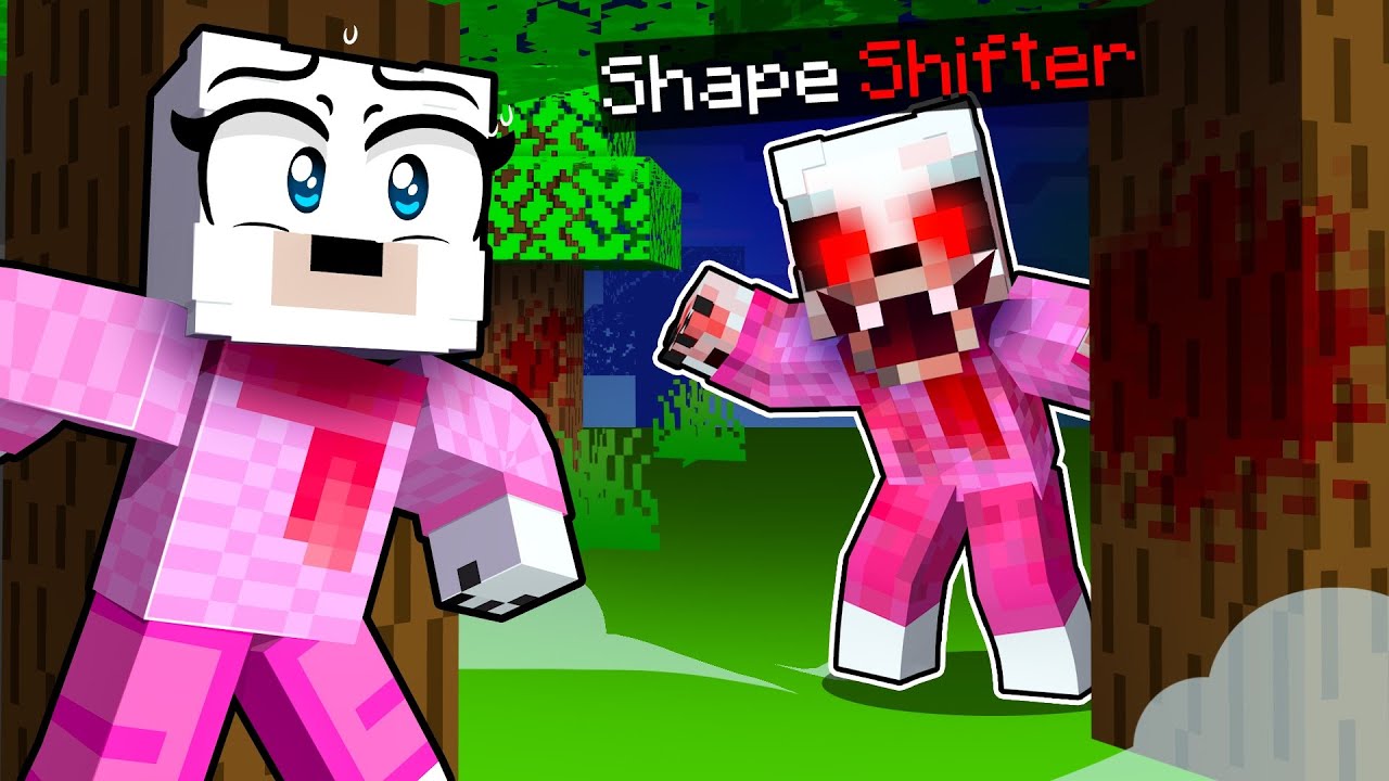 Scaring My Friends as a SHAPE SHIFTER in Minecraft! - YouTube