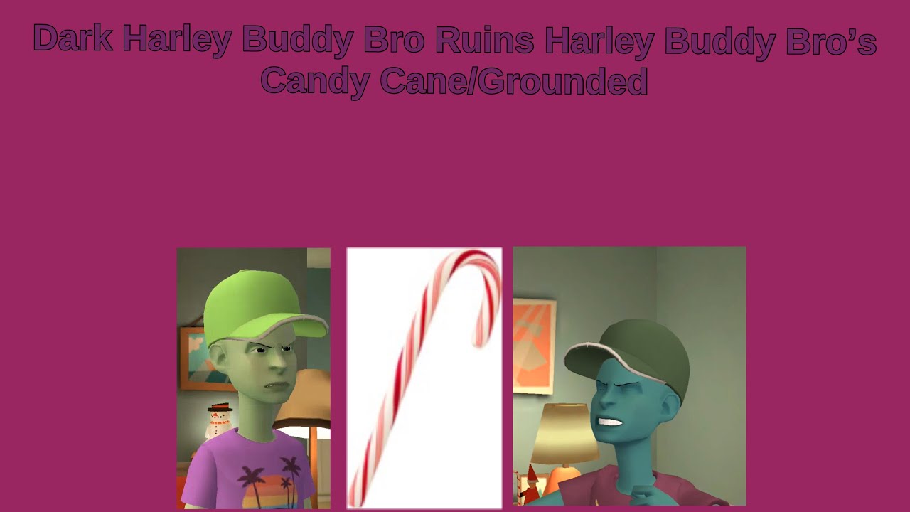 Dark Harley Buddy Bro Ruins Harley Buddy Bro’s Candy Cane/Grounded ...