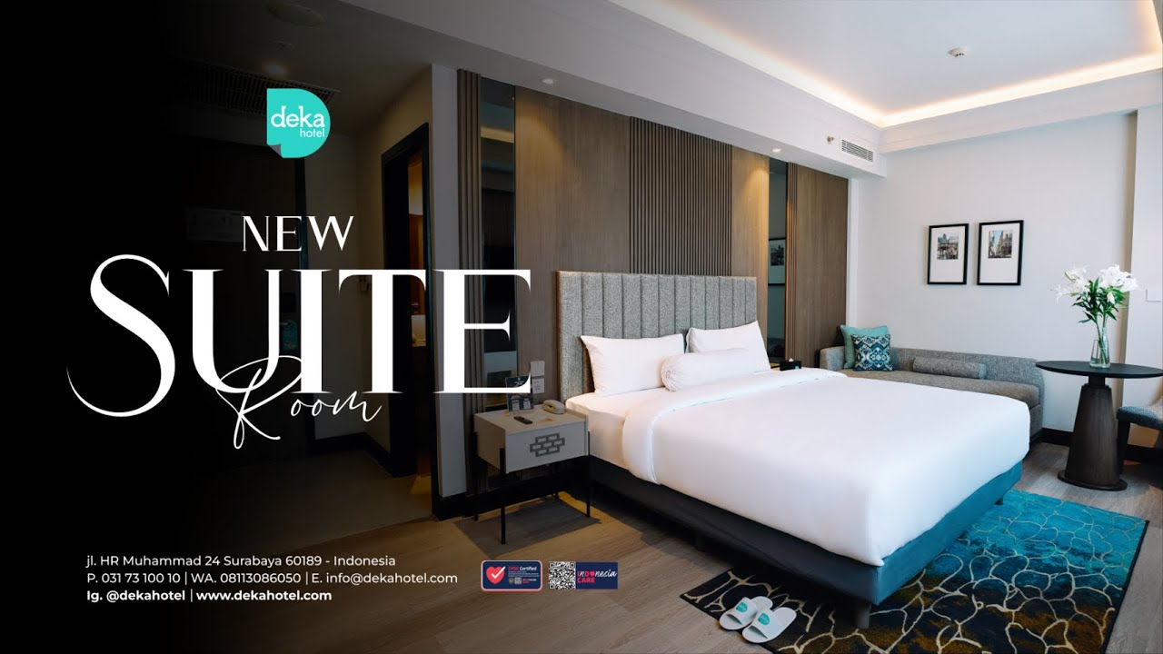 New Executive Suite DEKA HOTEL SURABAYA - YouTube