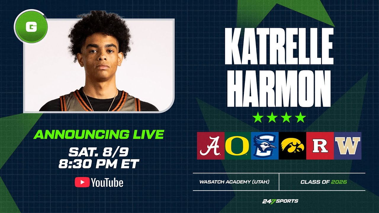 WATCH: 4-star G Katrelle Harmon Announces College Commitment | No. 55 ...