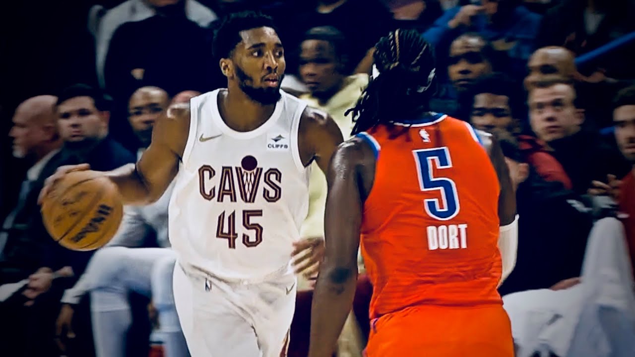 Lu Dort Lockdown Defense on Donovan Mitchell - YouTube