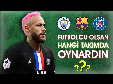 Futbolcu Olsaydın Hangi Takımda Oynardın? - Testi Yap, Öğren!