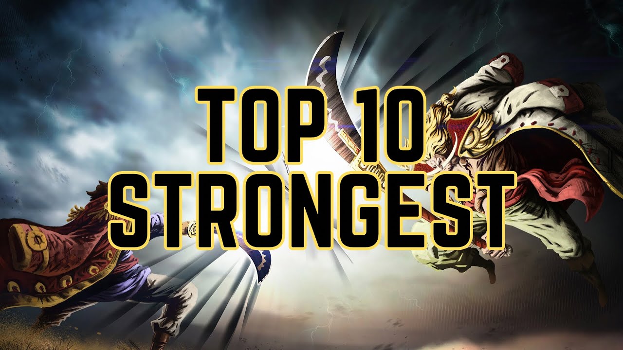 Top 10 Strongest OP Characters (Active) - YouTube
