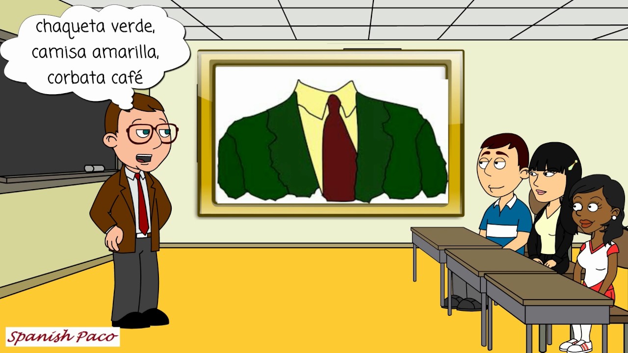 Rápido Lesson 22: Colors and Clothes - YouTube
