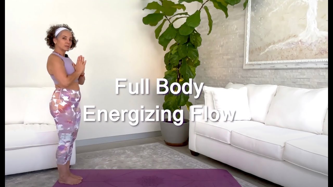 Energizing Yoga Flow I 50 MIN ENERGIZING YOGA || Full Body Vinyasa Flow - YouTube
