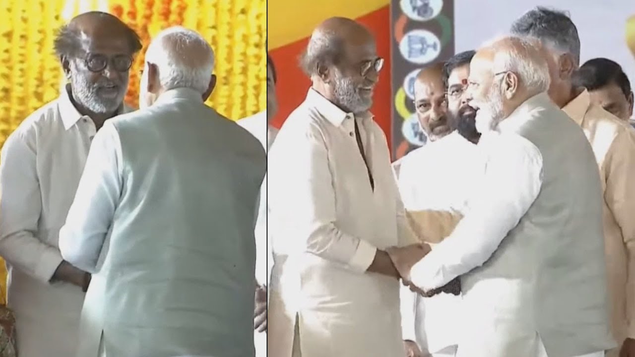 PM Modi Conversation With Super Star Rajinikanth | AP CM | Pawan Kalyan ...