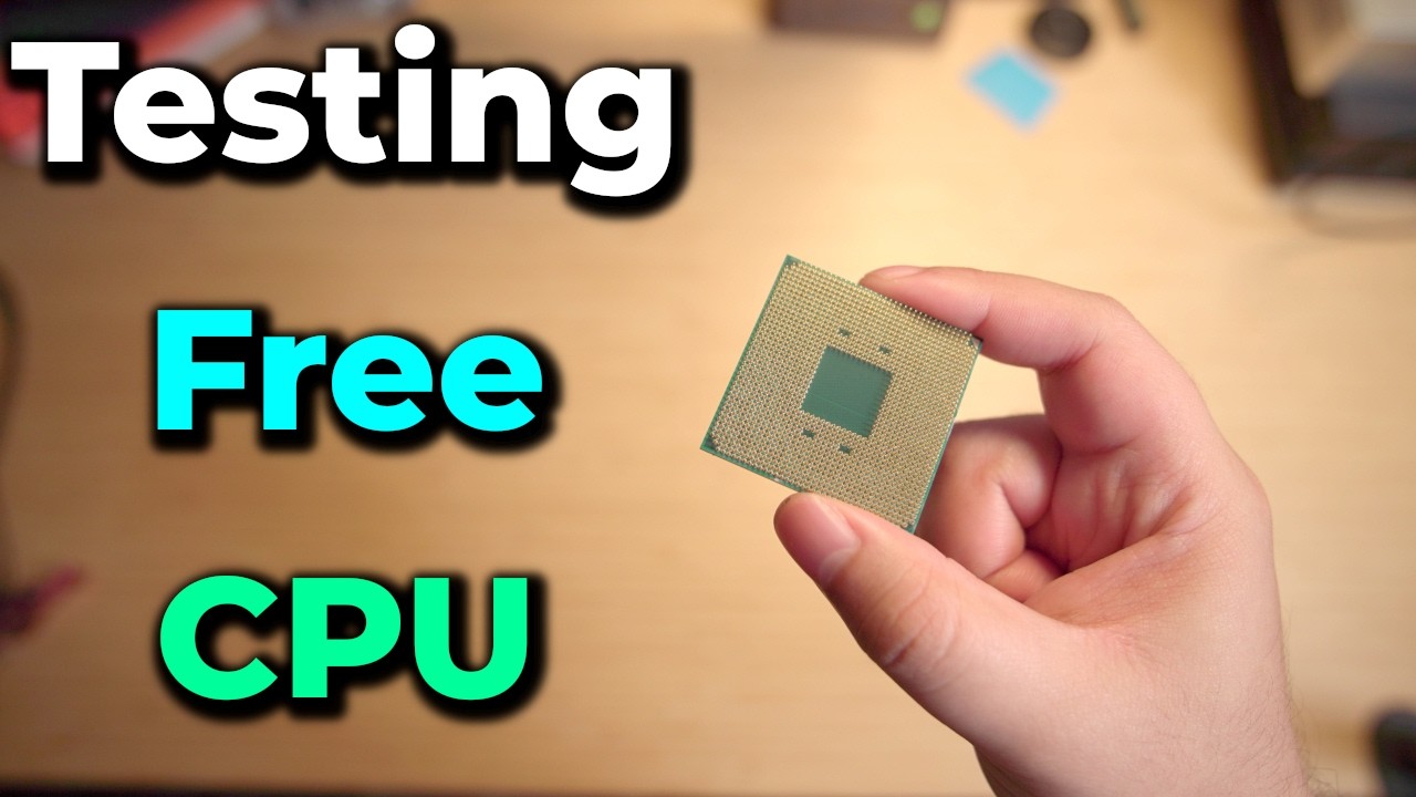 I Got A FREE CPU! Can It Game In 2025? - YouTube