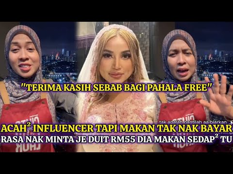 NAMA KENA PETIK ISU INFLUENCER KEDEKUT, MAKAN TAK BAYAR, FARA MENDOZA BUKA MULUT