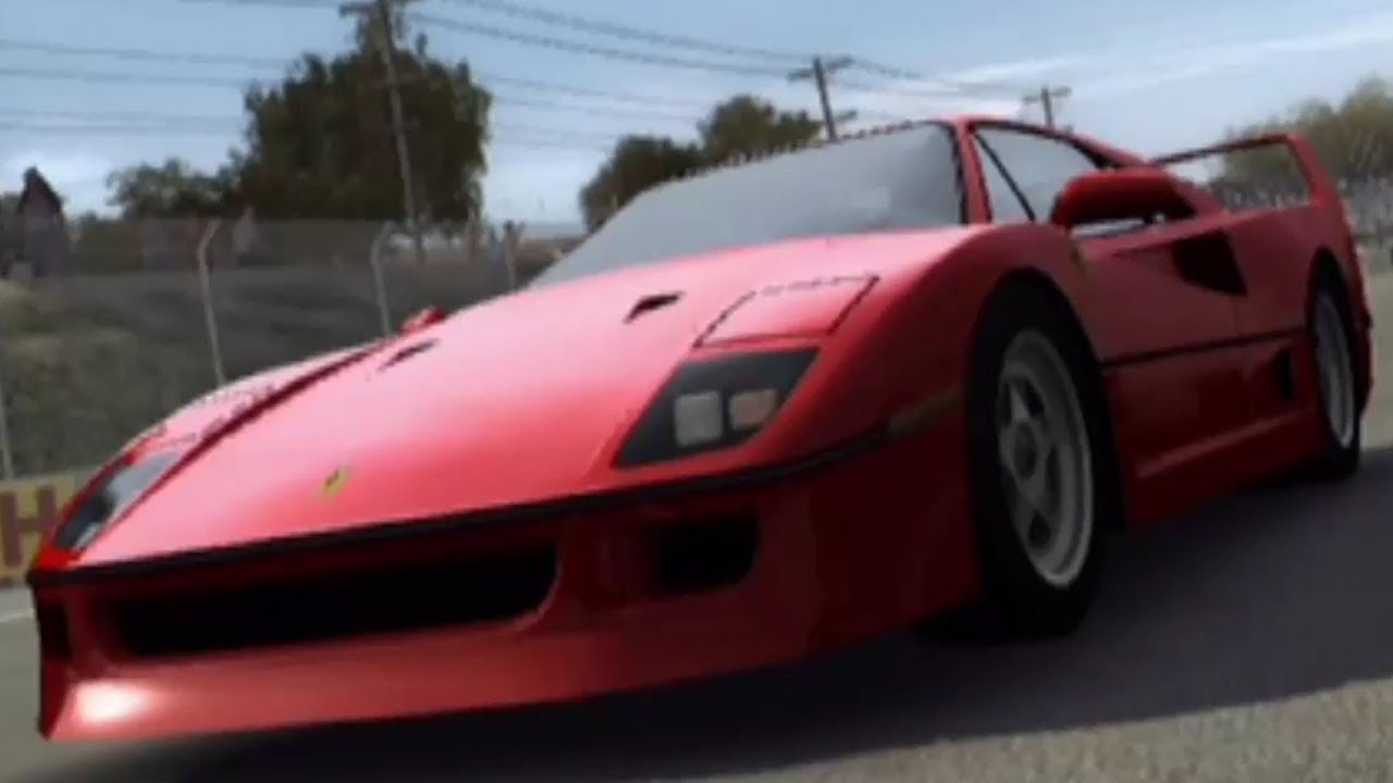 Forza Motorsport 1 - Ferrari F40 1992 - Test Drive Gameplay (HD ...