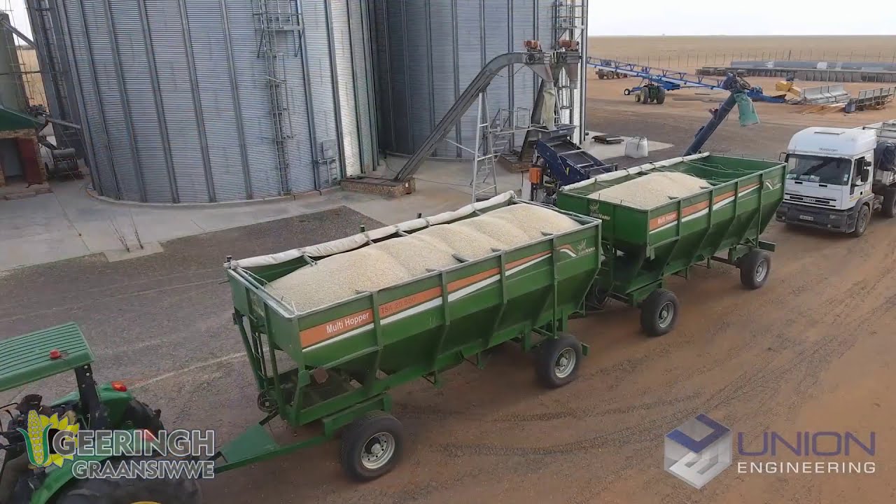 Union Engineering - Corn (Grain Screens) - YouTube