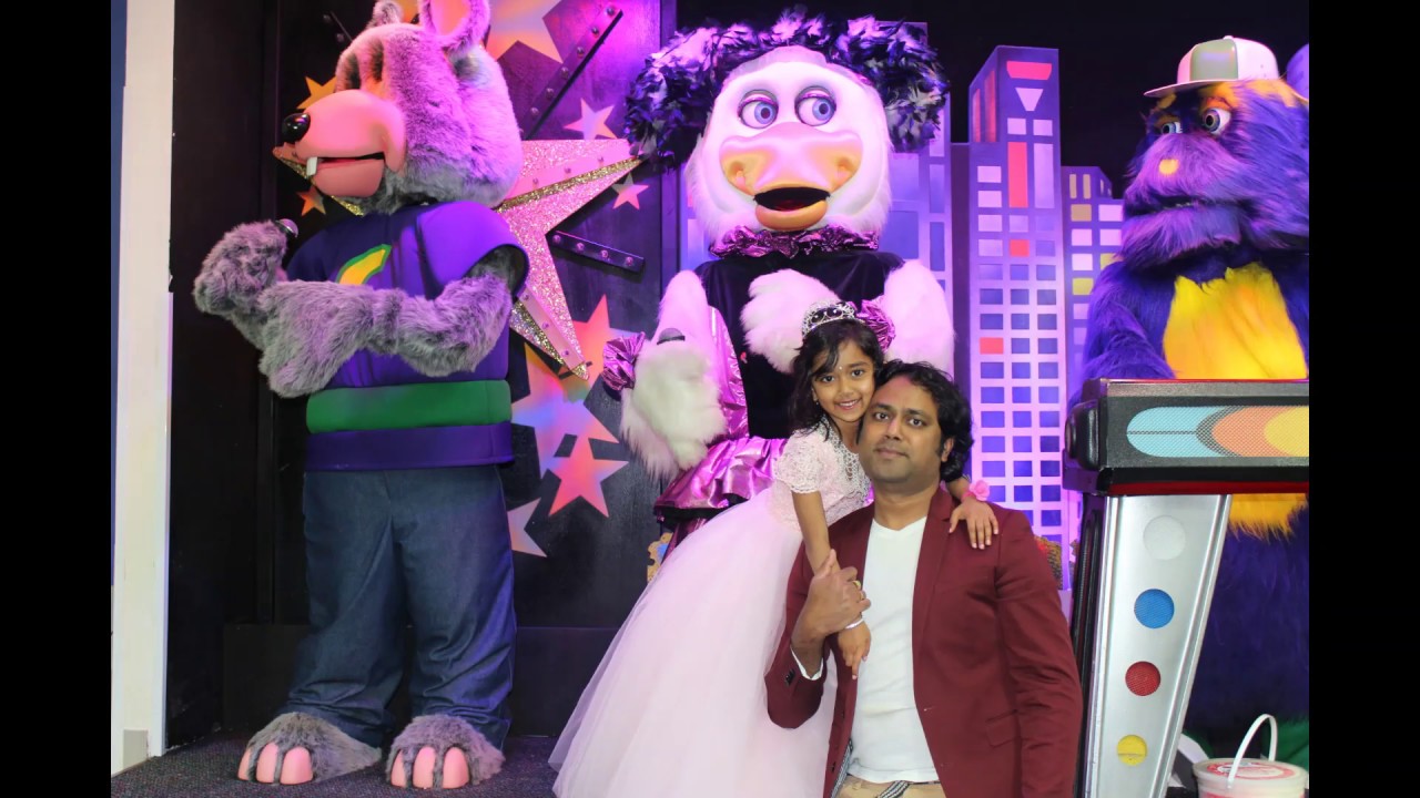 Neha Ogety 5th birthday celebration @ chuckecheese - YouTube
