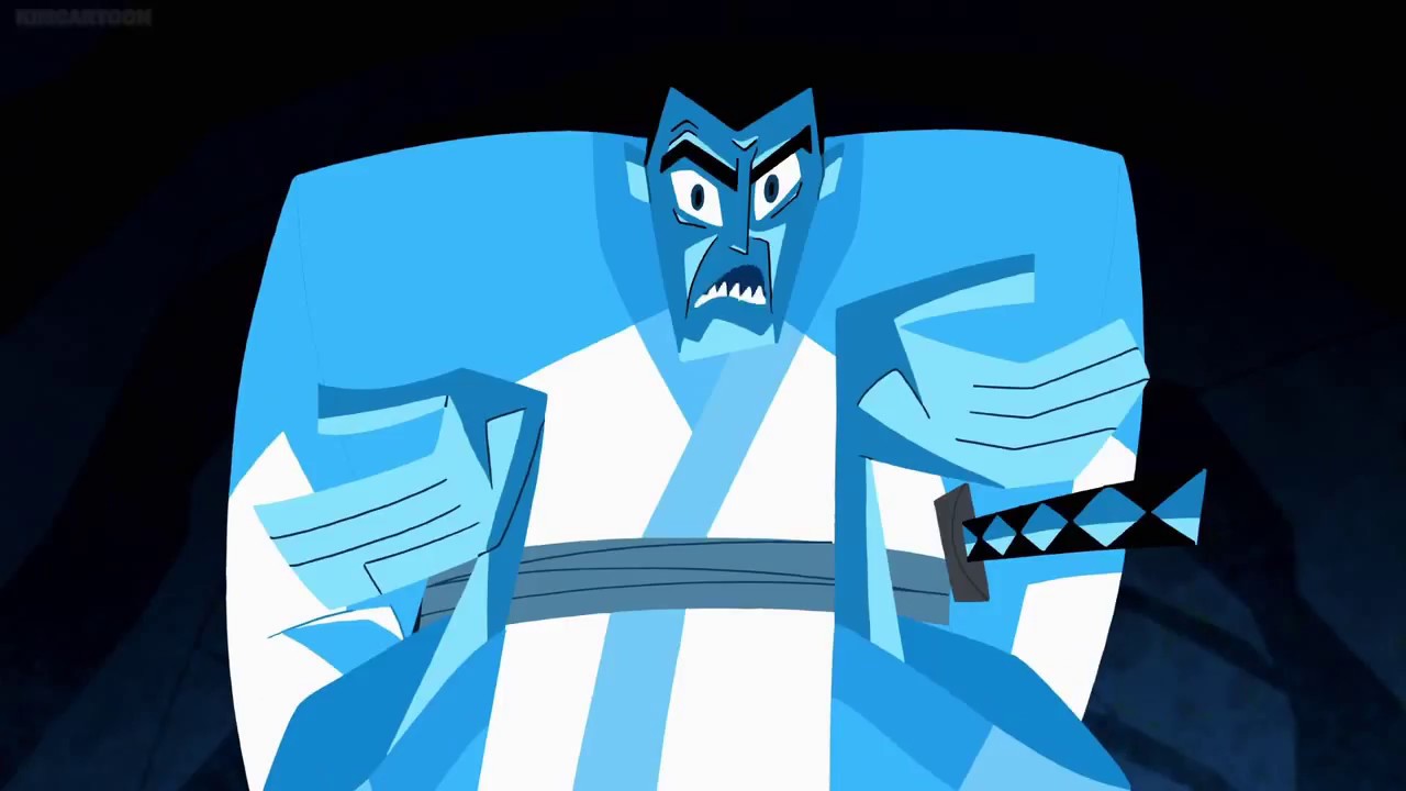 Samurai Jack meets his inner self again - YouTube