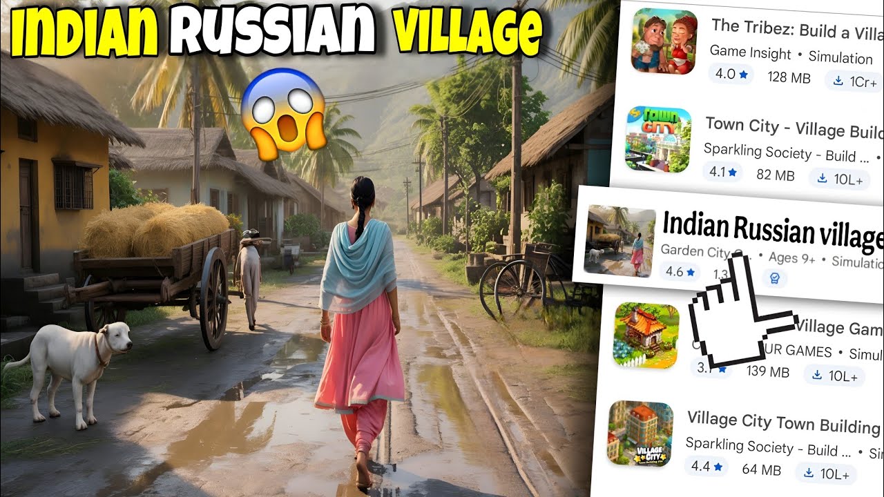 I Tried Realistic Village Life Simulator Games on Mobile (Mind-Blowing ...