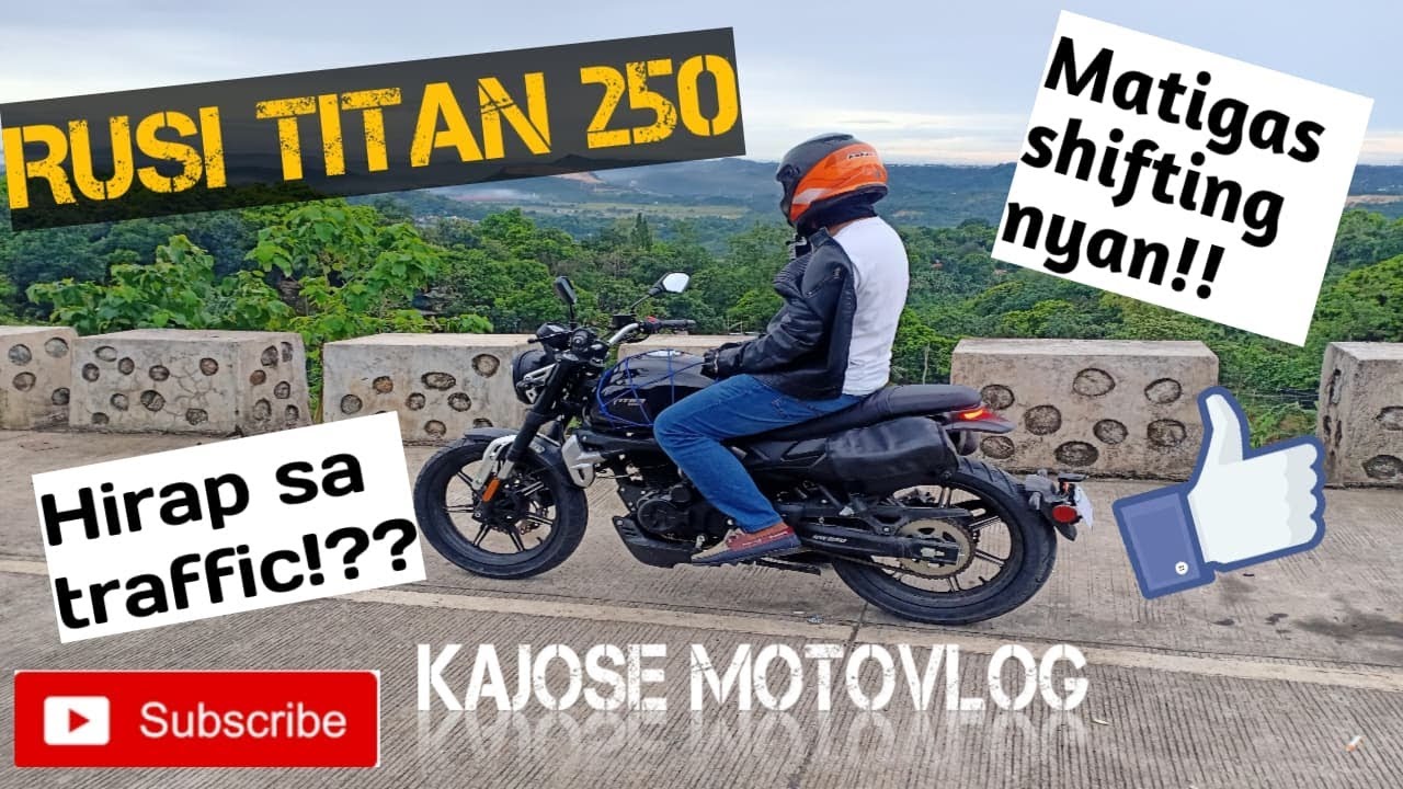Rusi Titan 250 Review | Hirap sa traffic??? | Suri Rusi? - YouTube